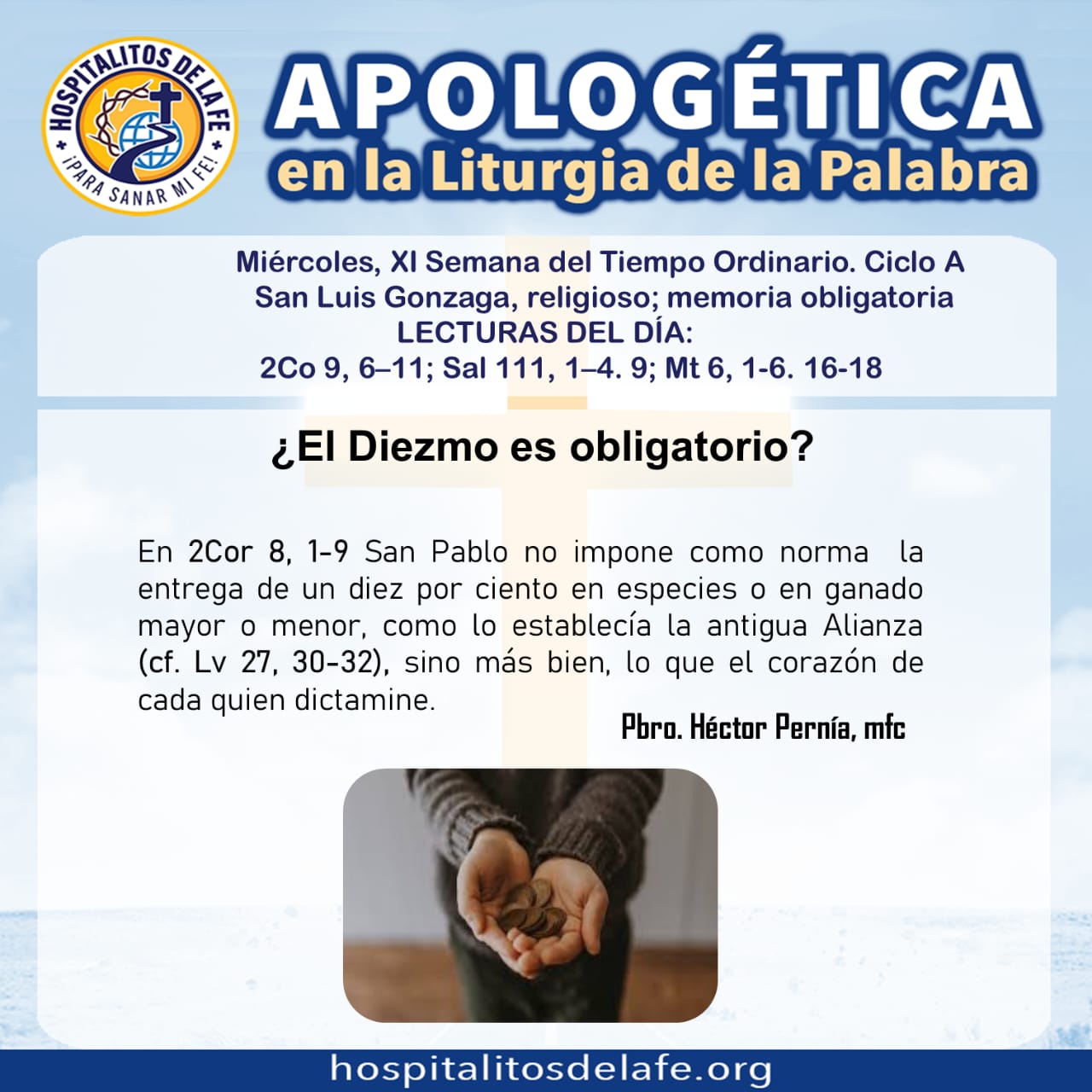 ¿El Diezmo es Obligatorio? (Parte II) – Hospitalitos de la Fe